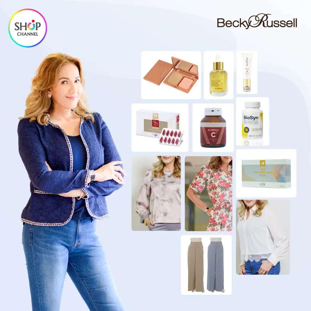 Becky Russell - SHOP CHANNEL ทีวีช้อปปิ้ง | Shop Global E-Commerce ...